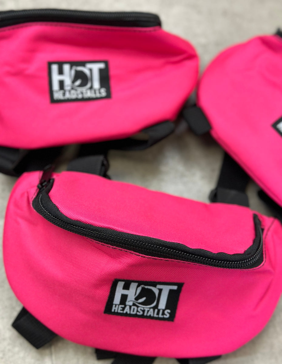 Hot Pink Saddle Pouch – Hot Headstalls