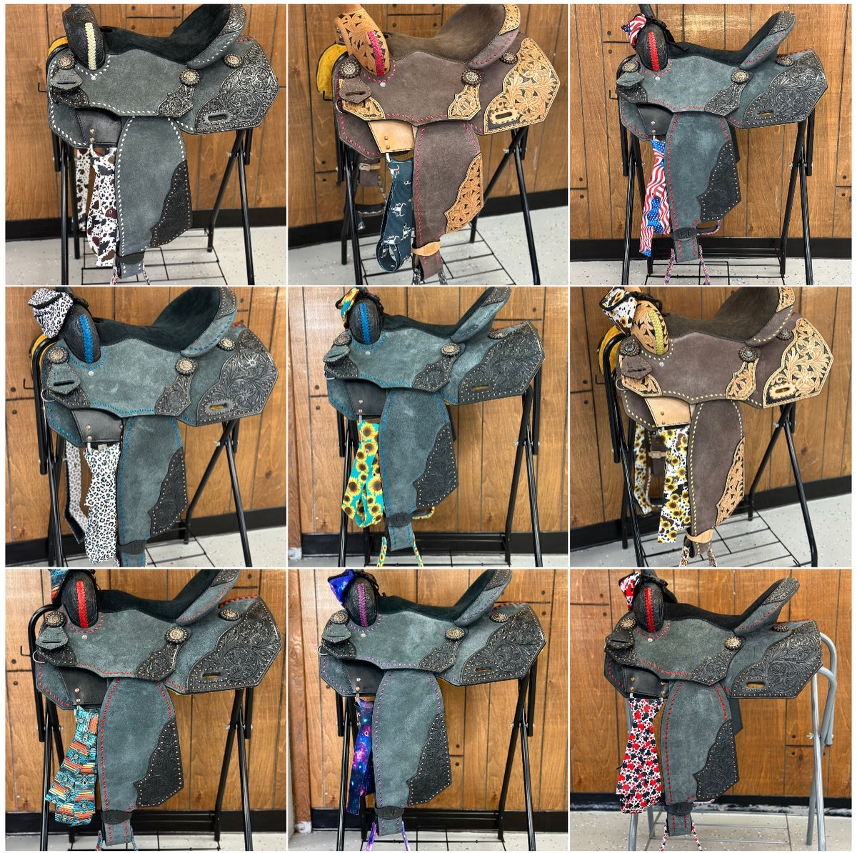 Custom Saddle – Hot Headstalls