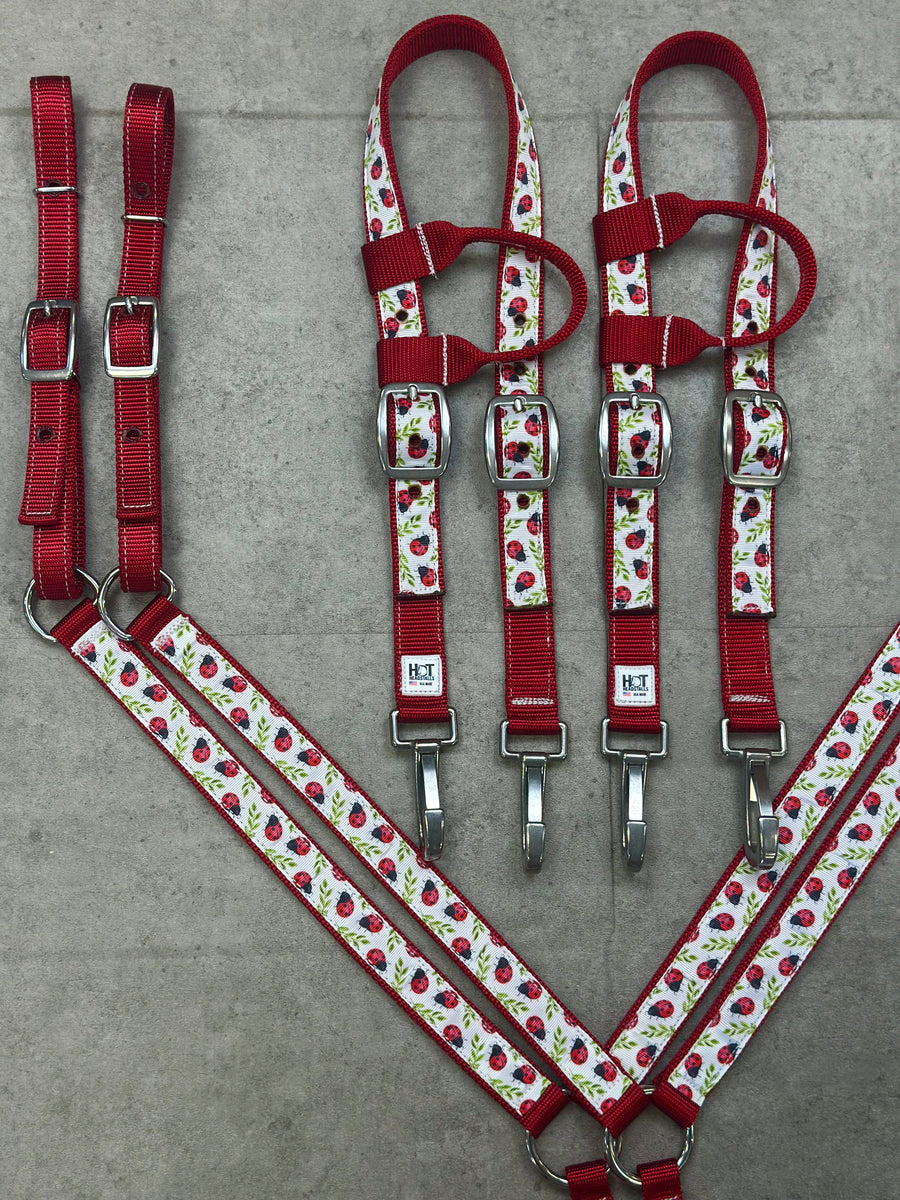 Lady Bug Tack Set – Hot Headstalls