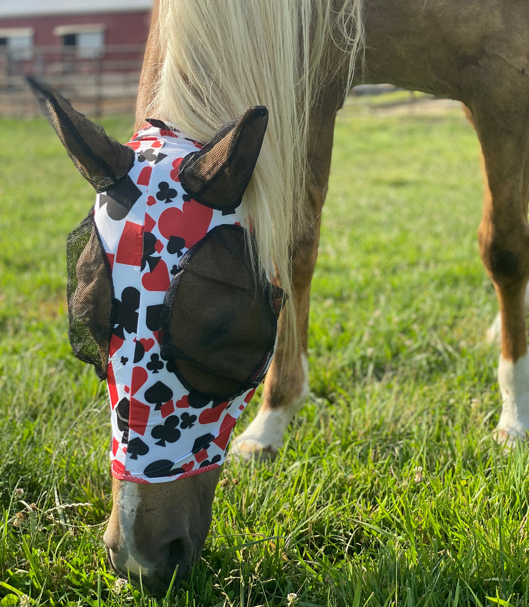 Gambler Fly Mask – Hot Headstalls